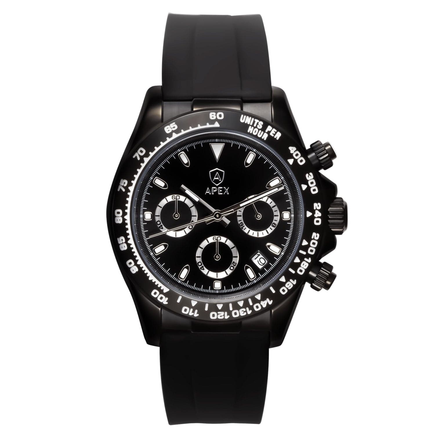 The Navigator | Black | Apex Watches