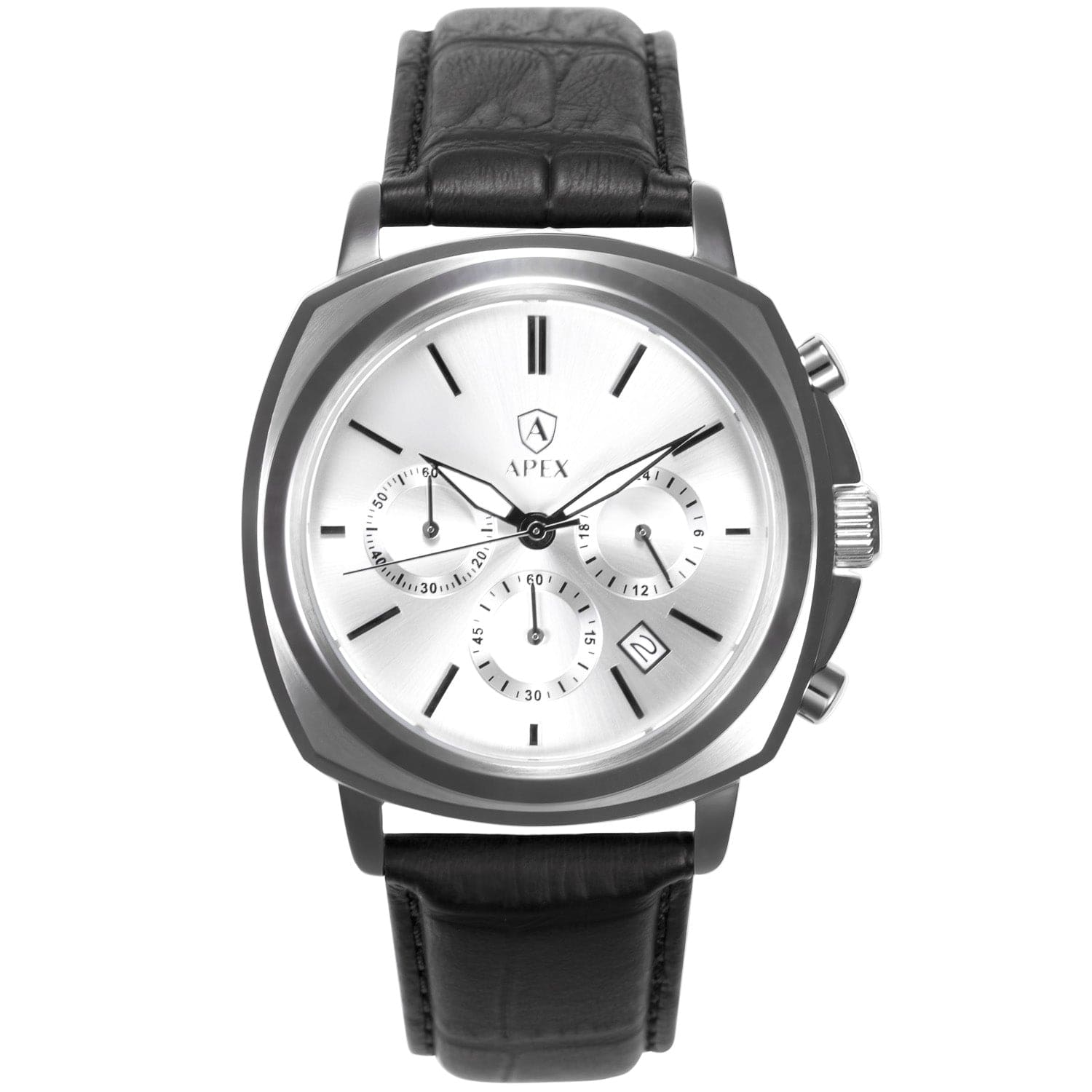 The Monaco | Silver | Apex Watches